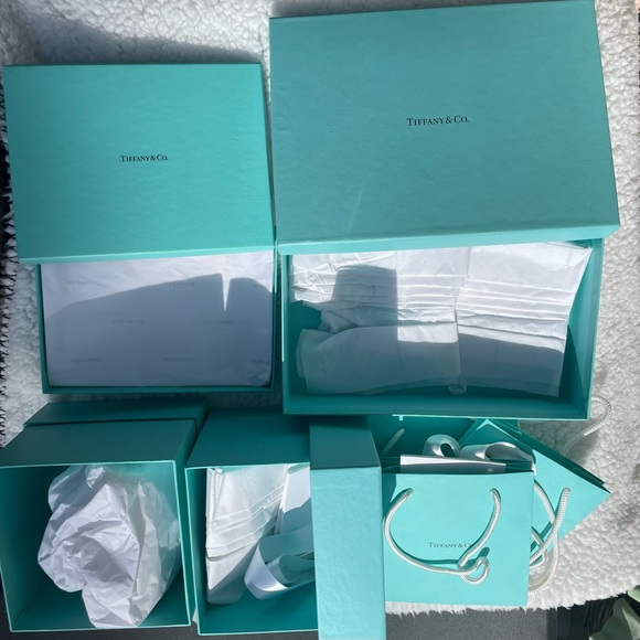 Tiffany & Co. | Other | Tiffany Co Empty Boxes Bundle | Poshmark